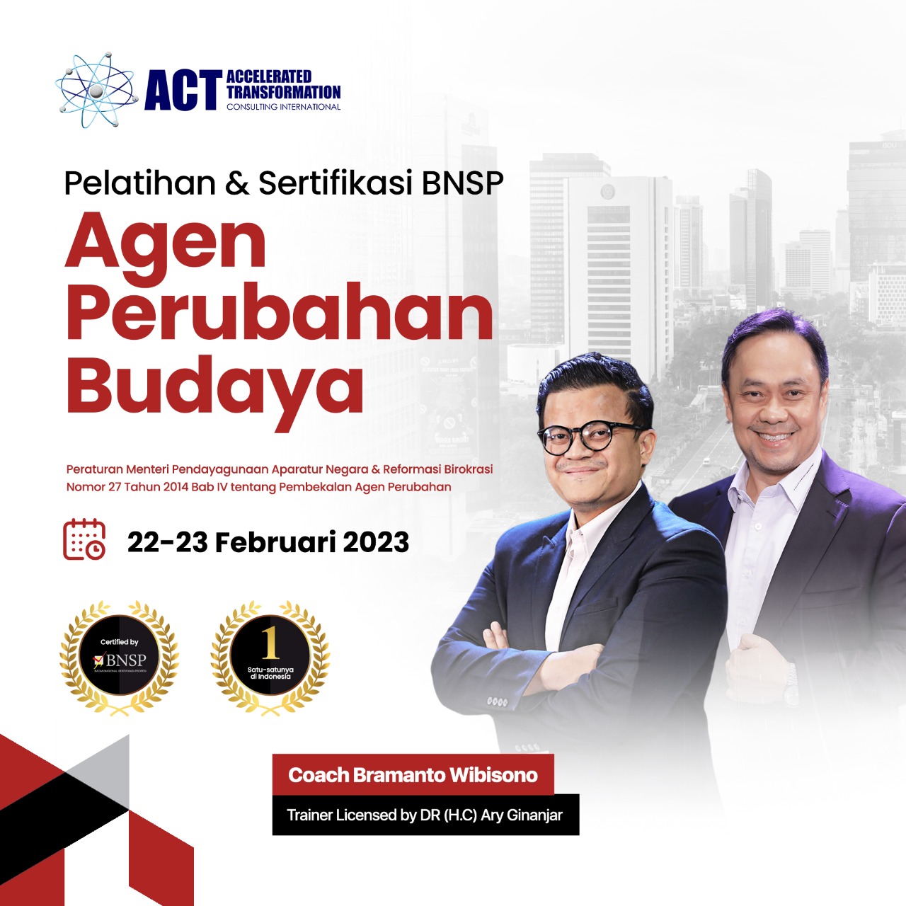 Agen Perubahan Budaya - ACT Consulting